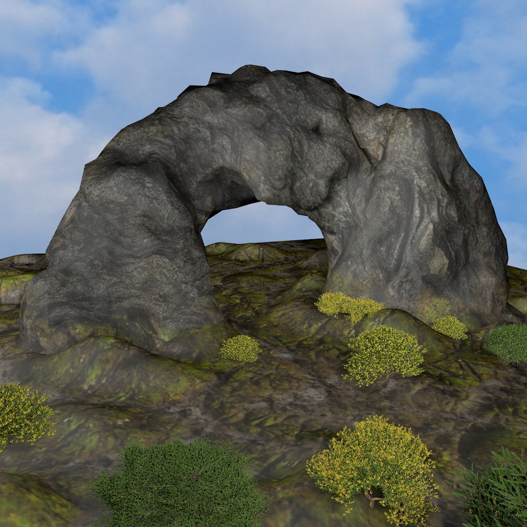 Stone Arch 3D - TurboSquid 1195450