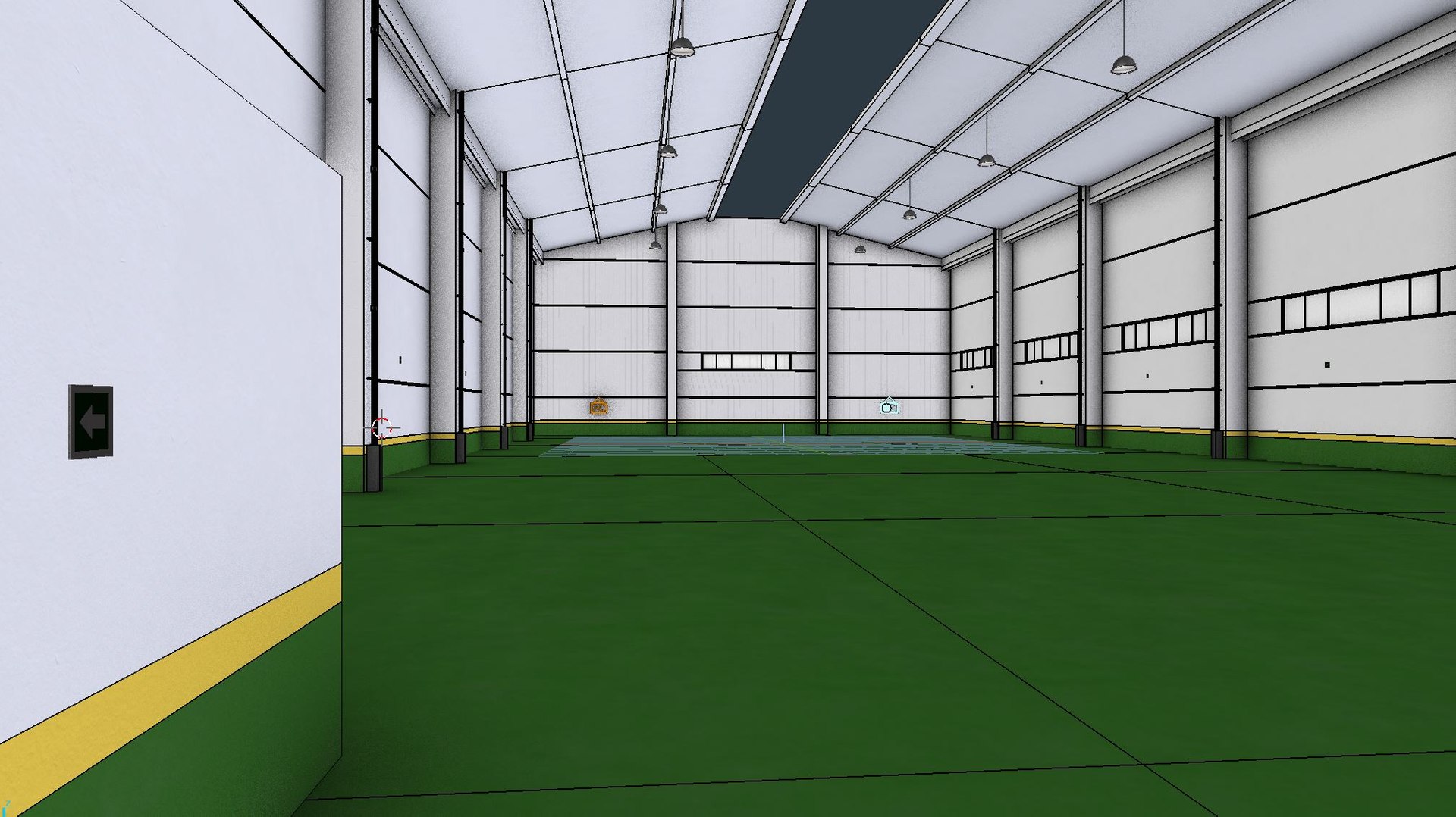 3D Model Hall 4 - TurboSquid 1233493