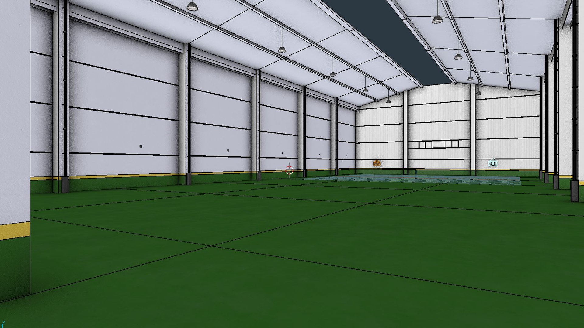 3D Model Hall 4 - TurboSquid 1233493