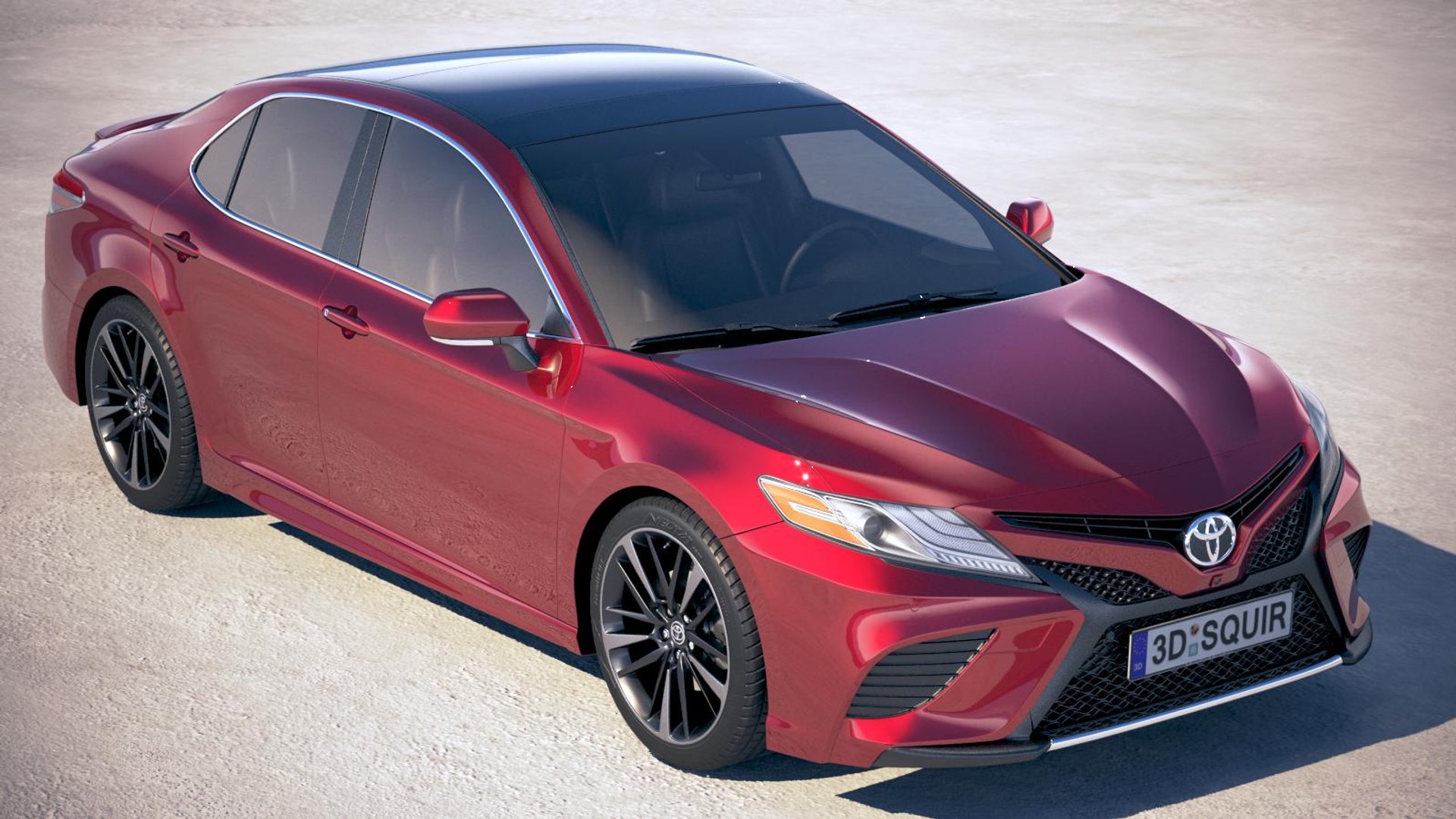 3D Toyota Camry Se - TurboSquid 1165431