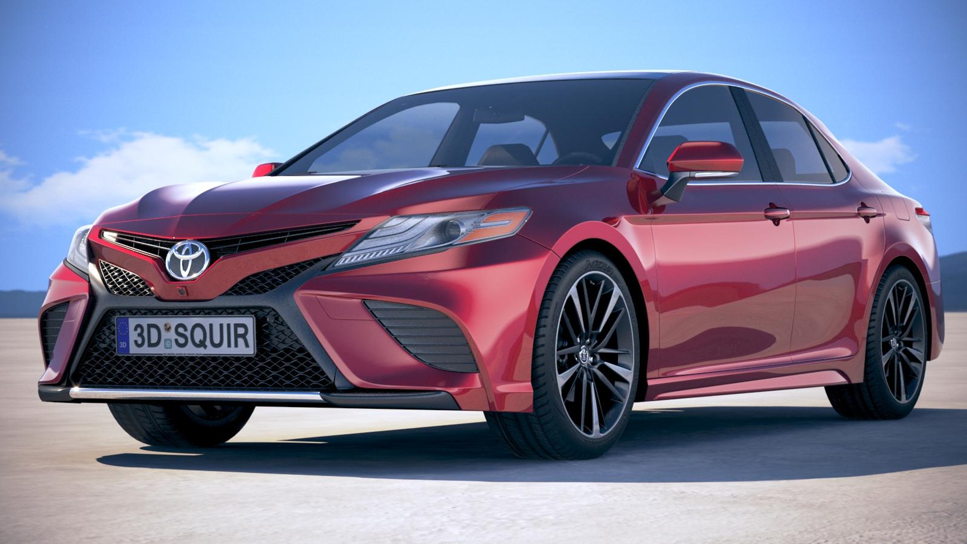 3D Toyota Camry Se - TurboSquid 1165431