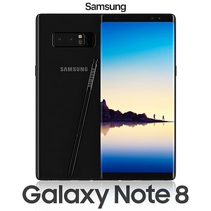 3D Samsung Galaxy Note 8 Models - Browse & Download Formats - TurboSquid