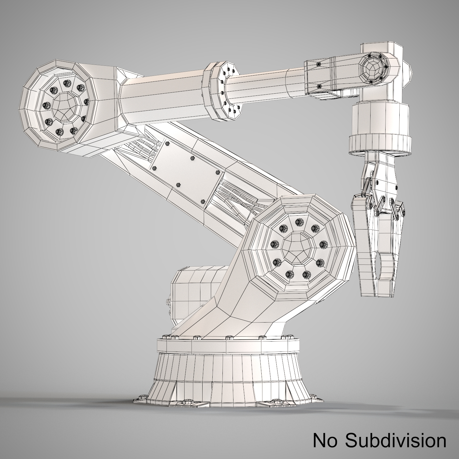 3d model robotic arm 1