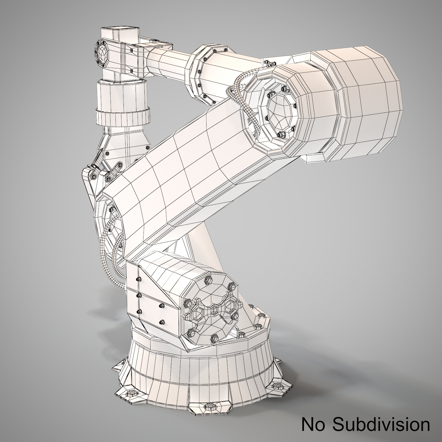 3d model robotic arm 1
