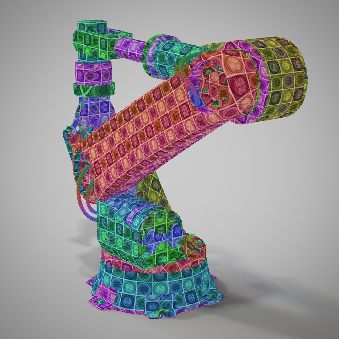 3d model robotic arm 1