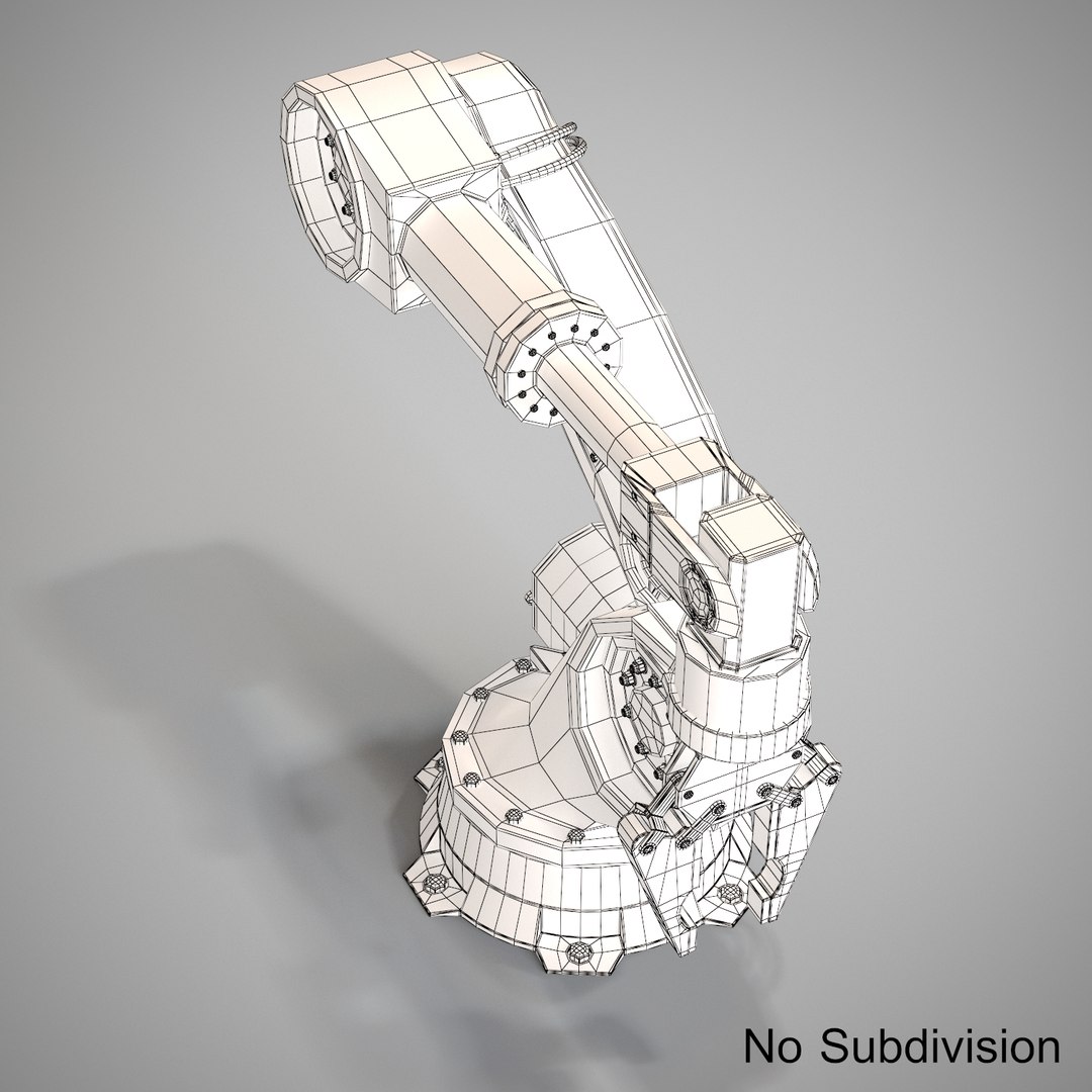 3d model robotic arm 1