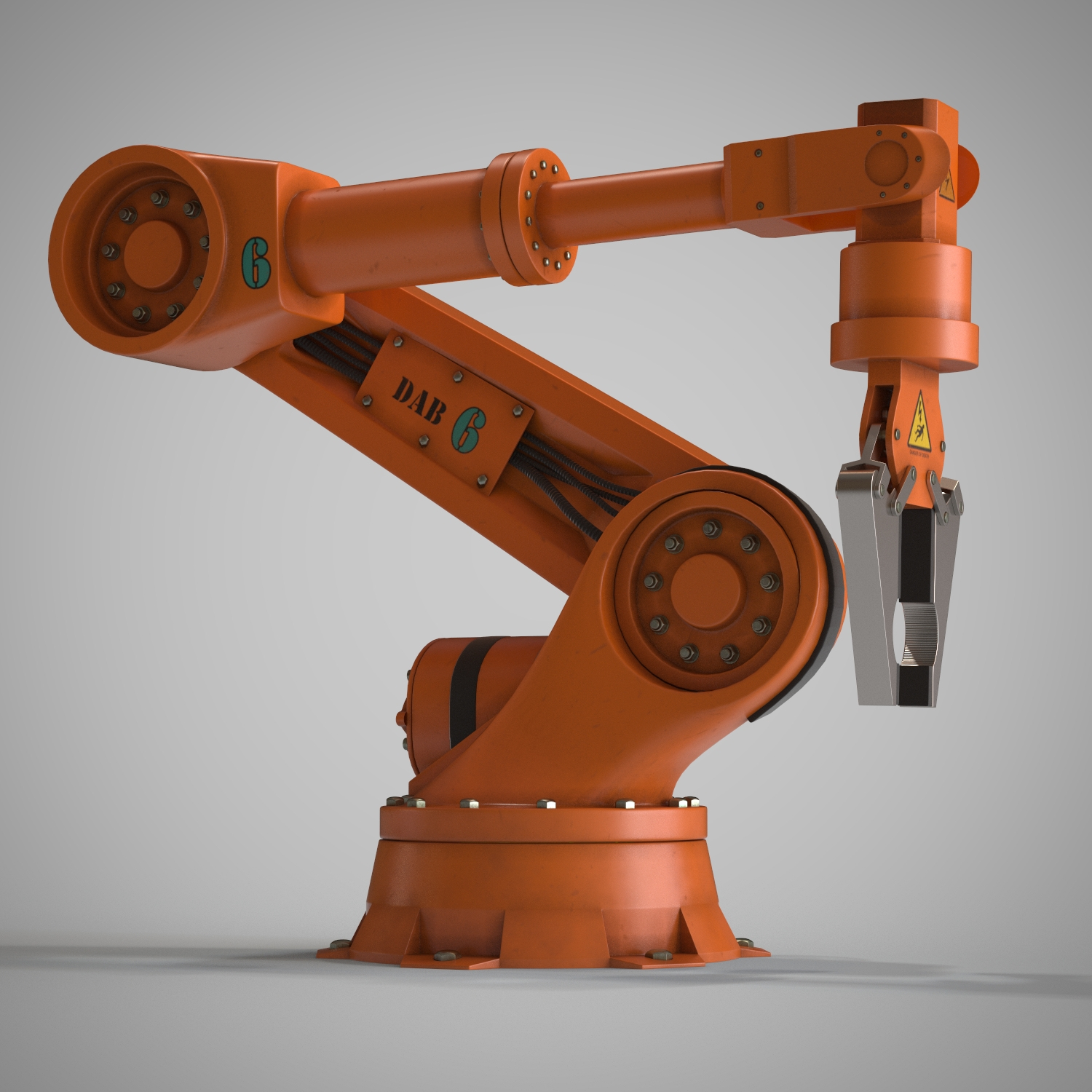 3d model robotic arm 1