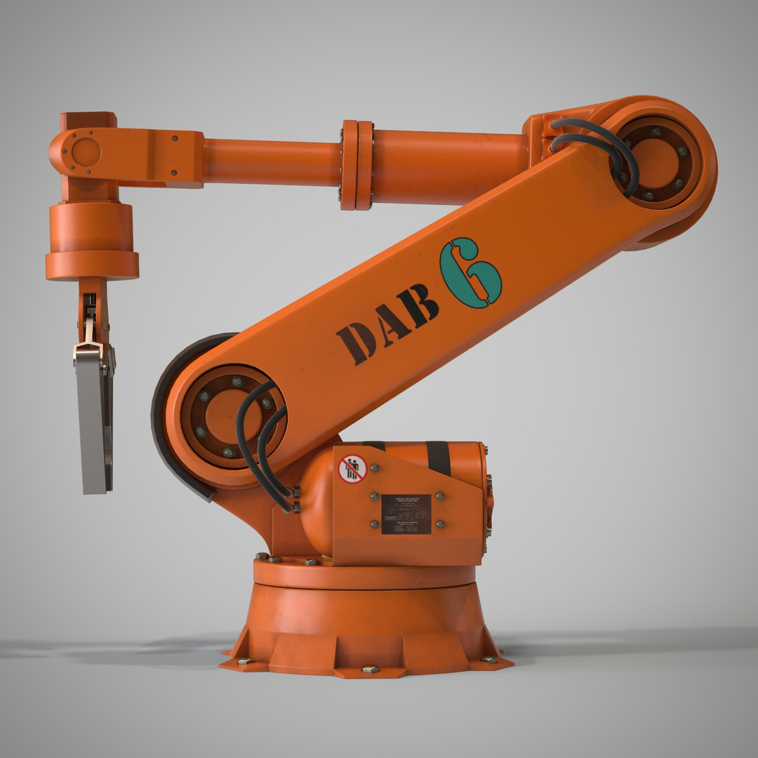 3d model robotic arm 1