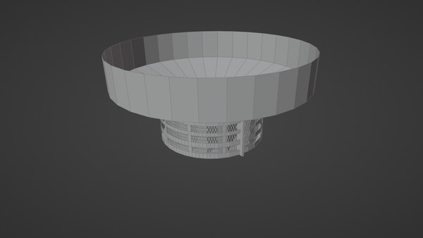 Simple smoke detector 3D model - TurboSquid 1774889