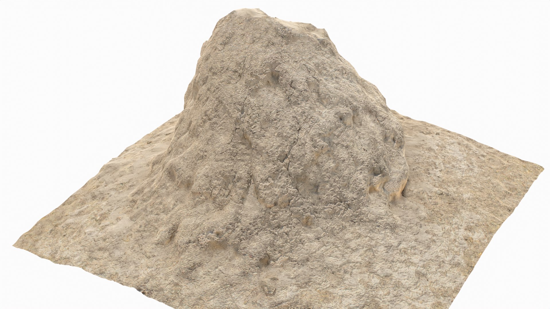 3D Namibian Termite Nest Mound Pack 3 - TurboSquid 2031532