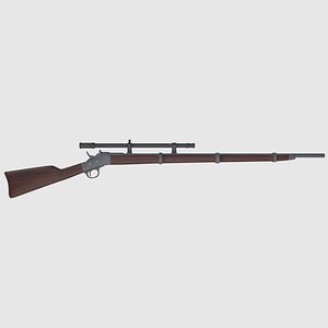 Long Rifle 3D Models for Download | TurboSquid