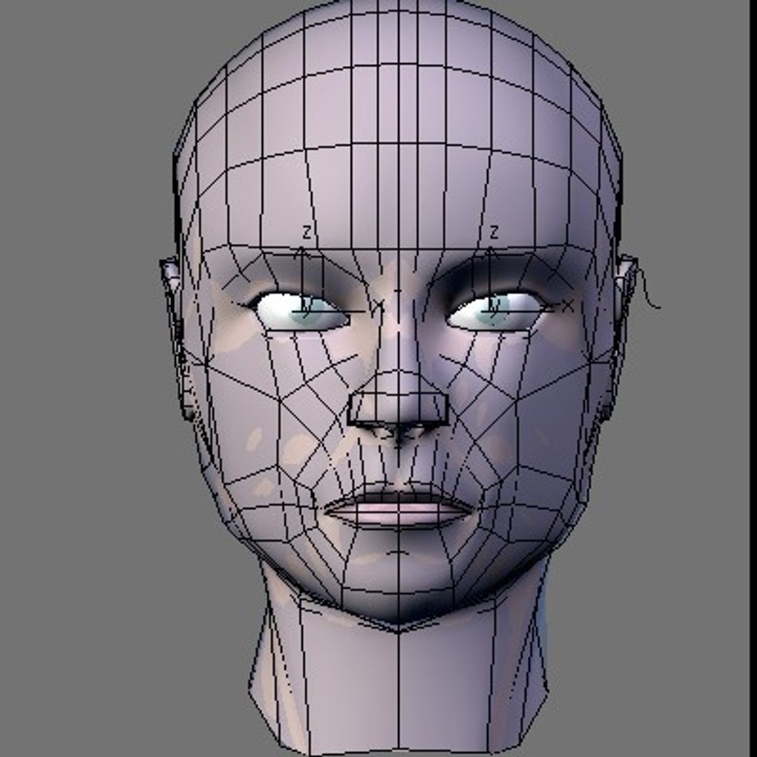 maya human head