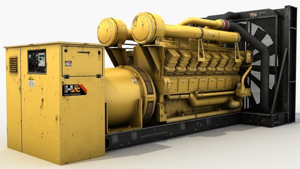 ac generator 3d model
