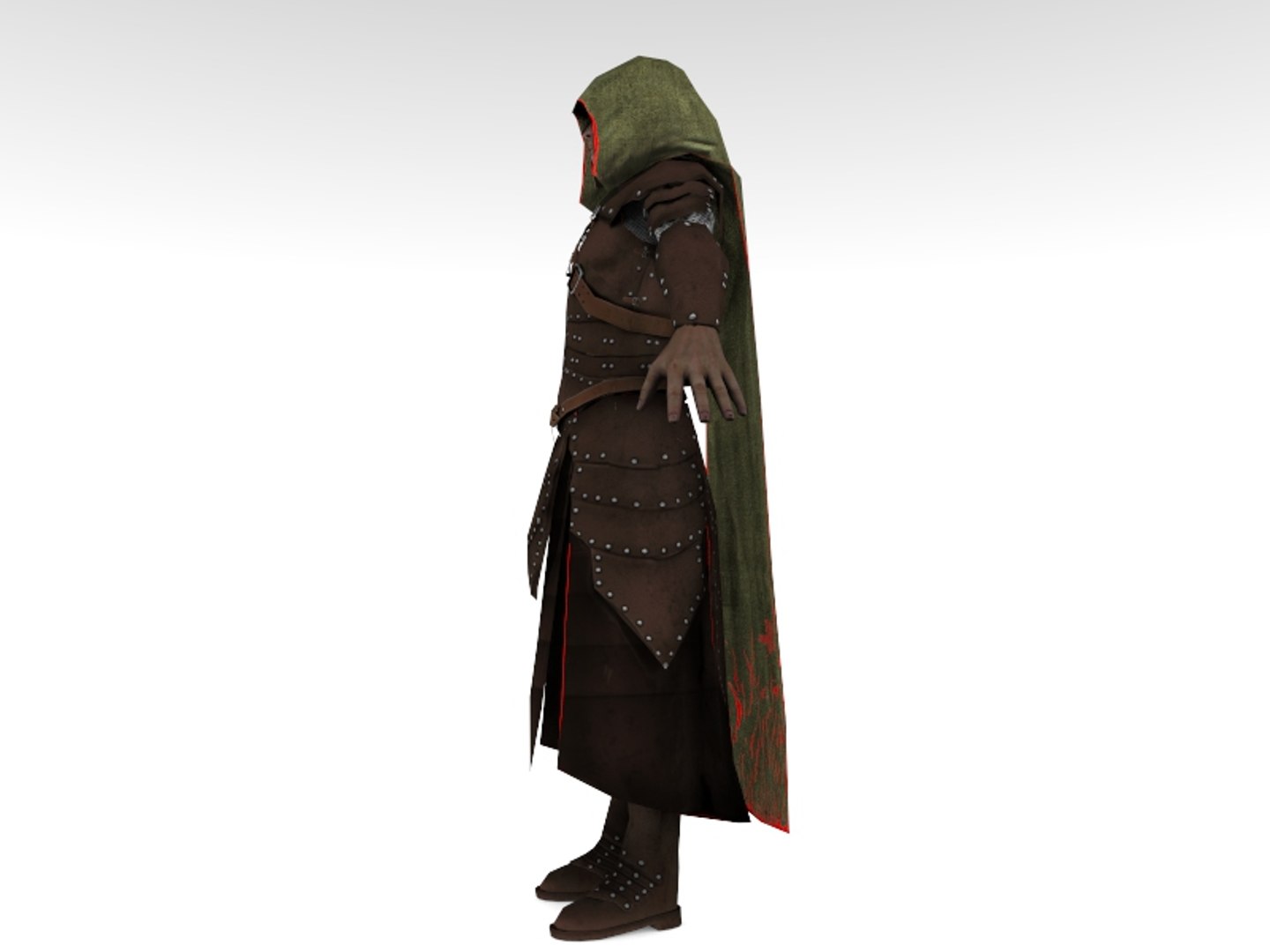 Elf Medieval Low-poly 3D Model - TurboSquid 1304392