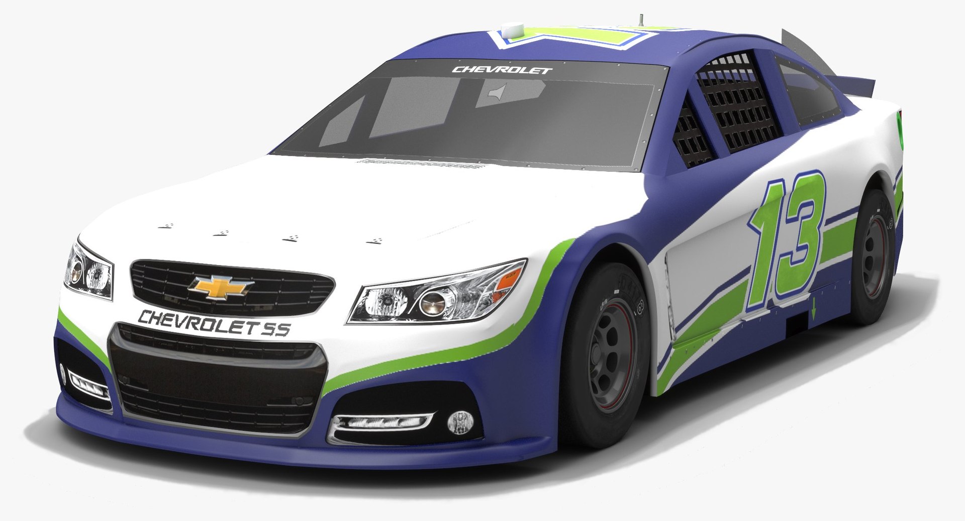 Germain racing nascar ty model - TurboSquid 1181923