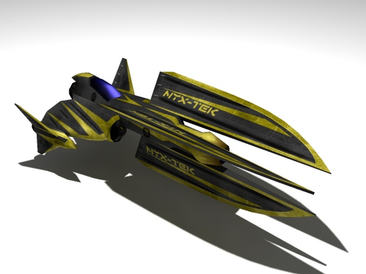 Complete Racing Ship 3d Model
