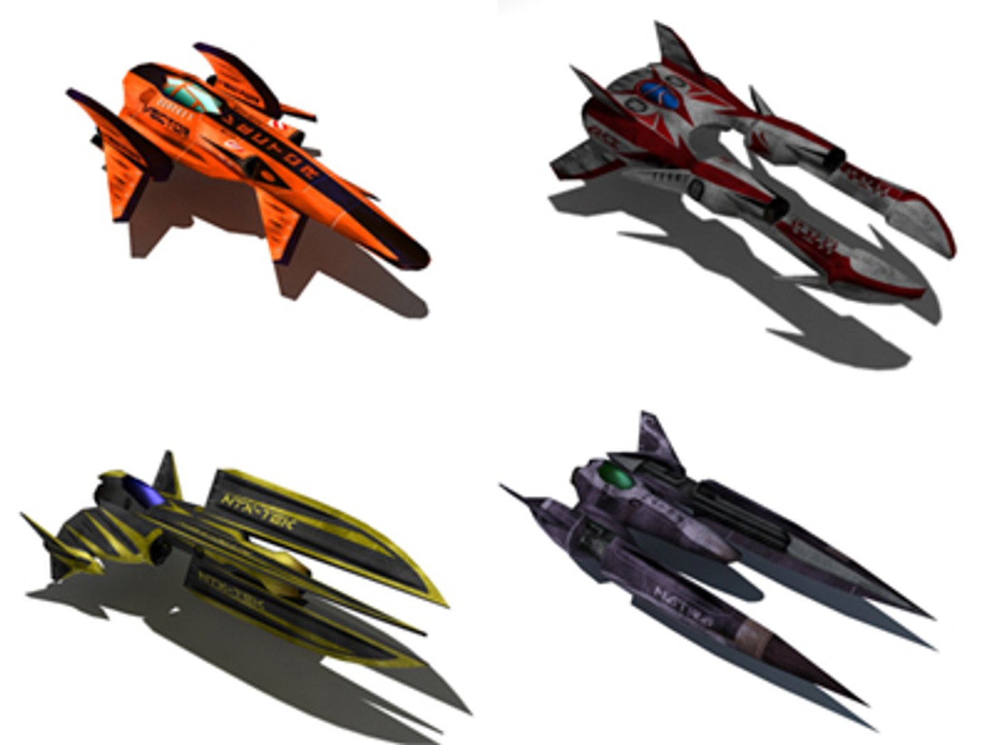 Complete Racing Ship 3d Model
