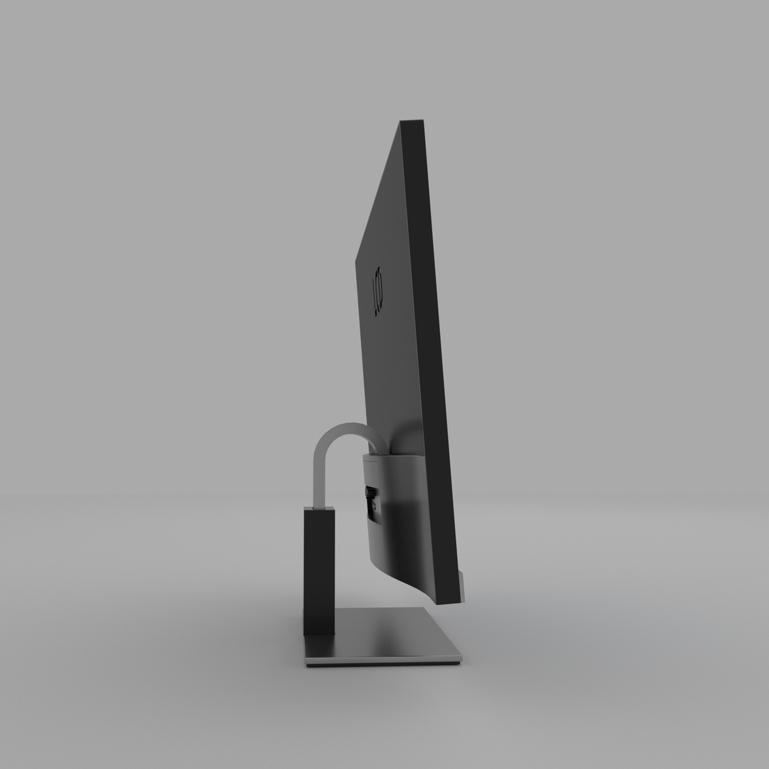 3D model pc monitor unbranded - TurboSquid 1713673