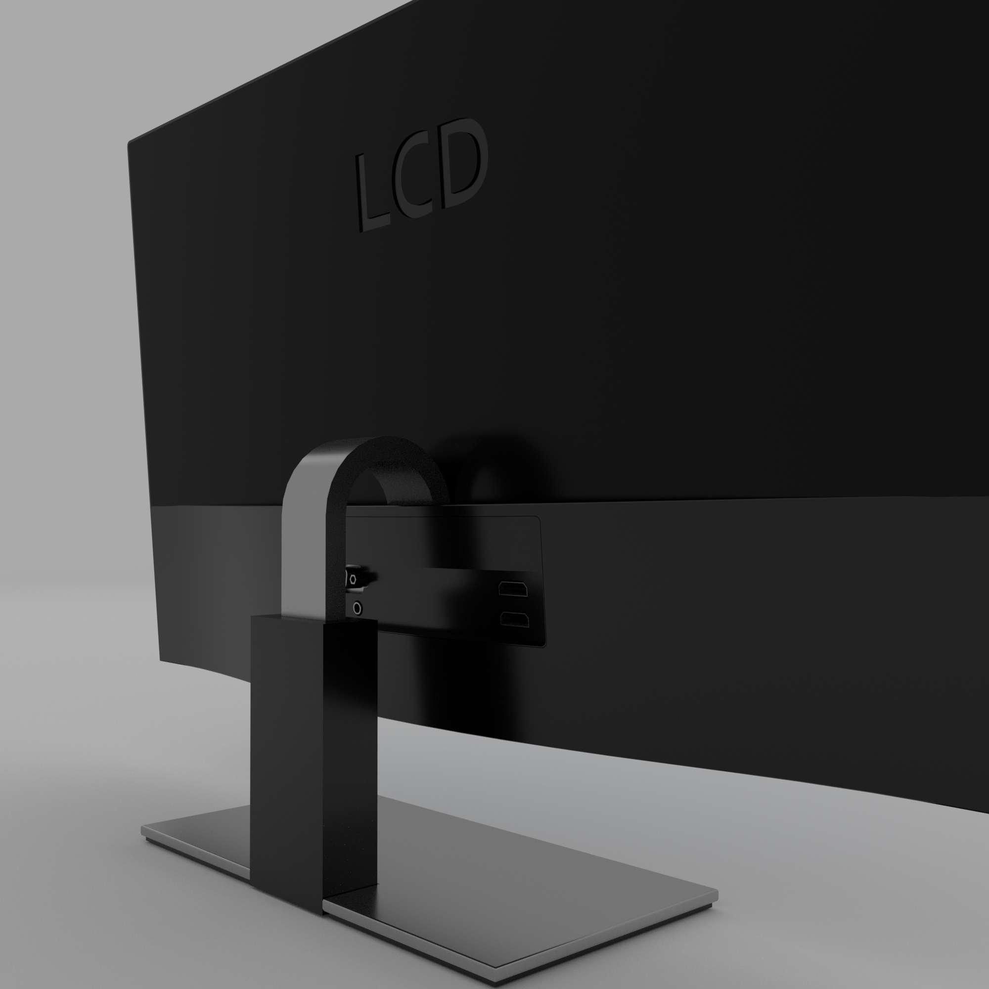 3D model pc monitor unbranded - TurboSquid 1713673