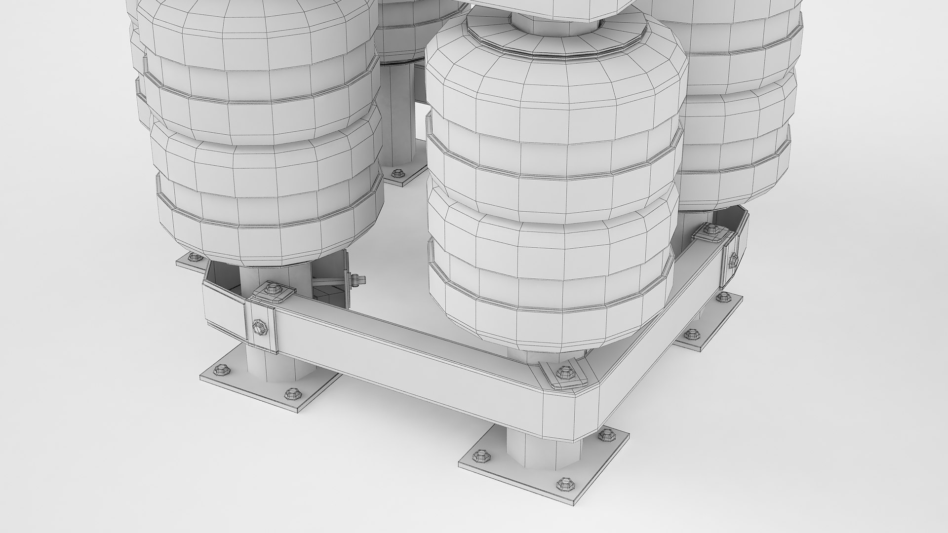Safety Roller Barrier 3D Model - TurboSquid 1622482