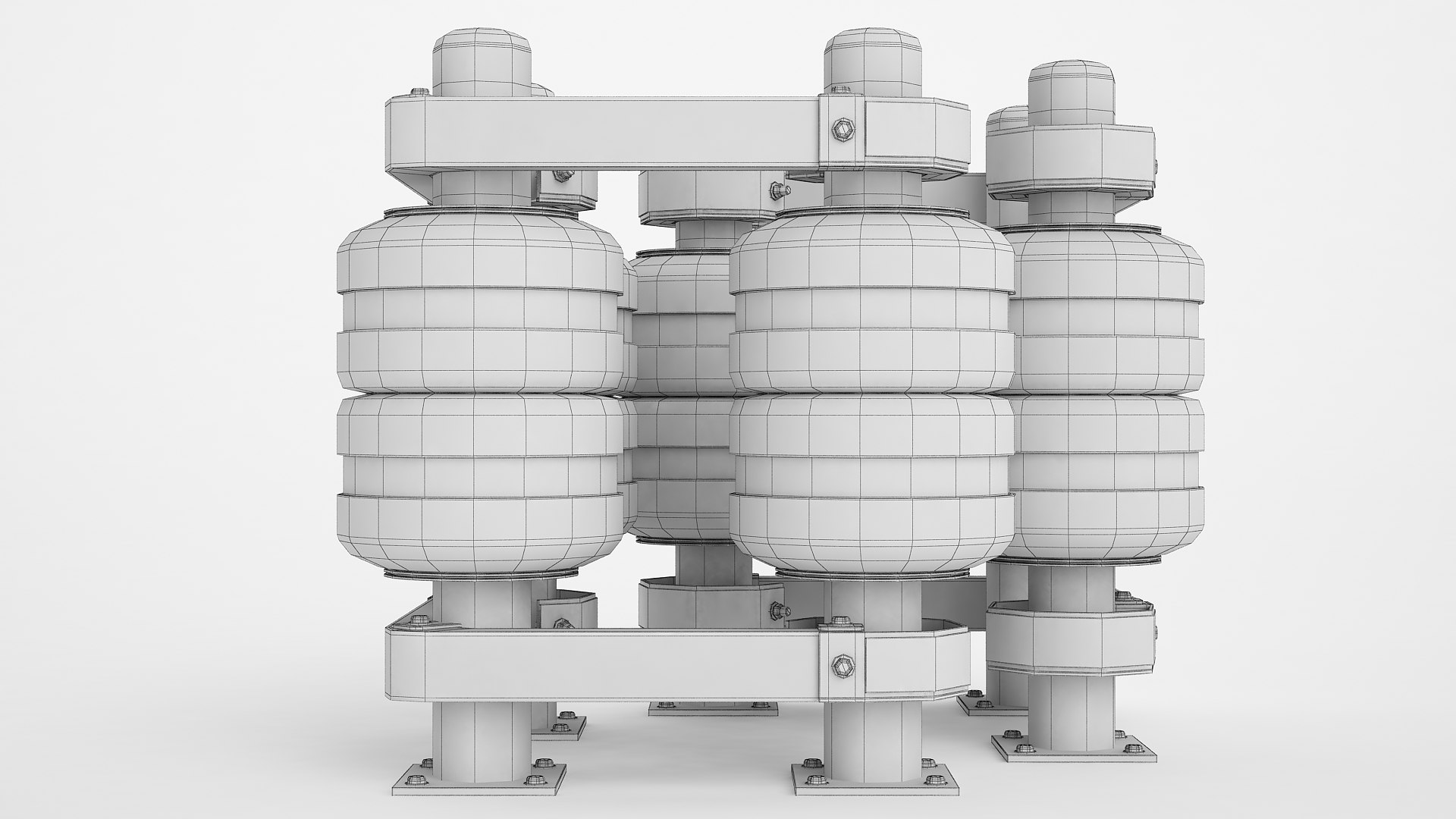Safety Roller Barrier 3D Model - TurboSquid 1622482