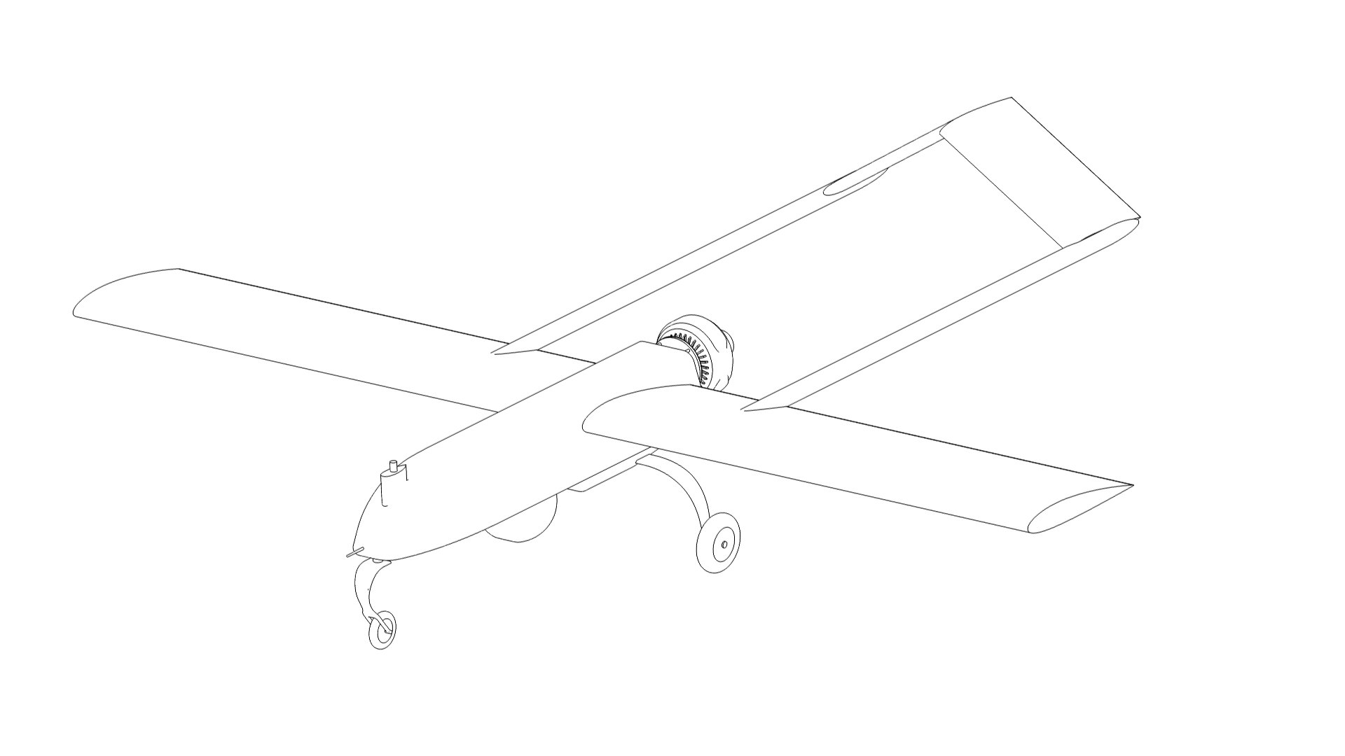 3D AAI RQ-7 Shadow Model - TurboSquid 1986059