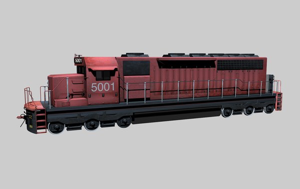 Diesel-Electric Locomotive 3D Models for Download | TurboSquid