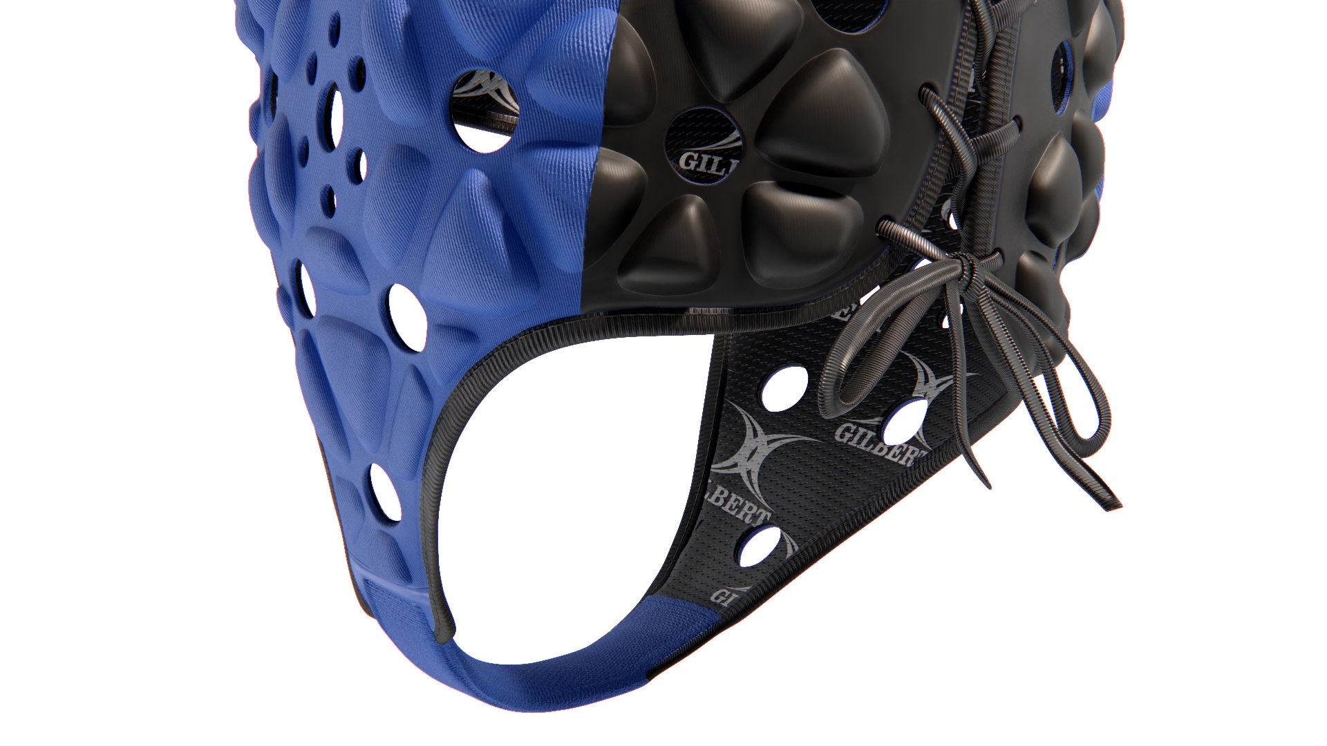 Male Head With Gilbert Rugby Headgear 3D Model - TurboSquid 2351861