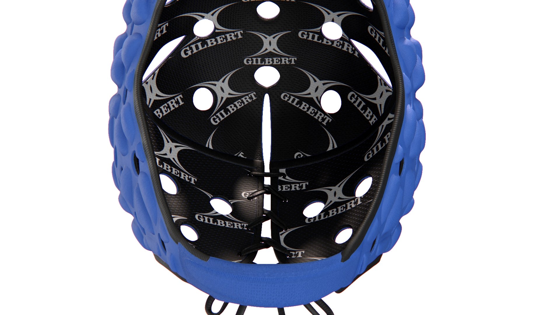 Male Head With Gilbert Rugby Headgear 3D Model - TurboSquid 2351861