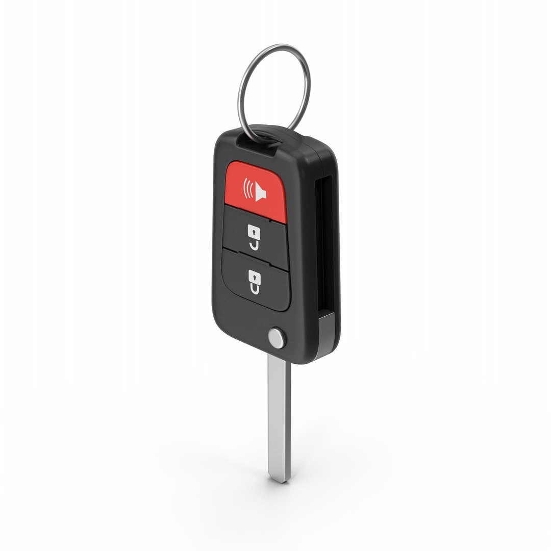 3D Hanging Car Key - TurboSquid 2081333