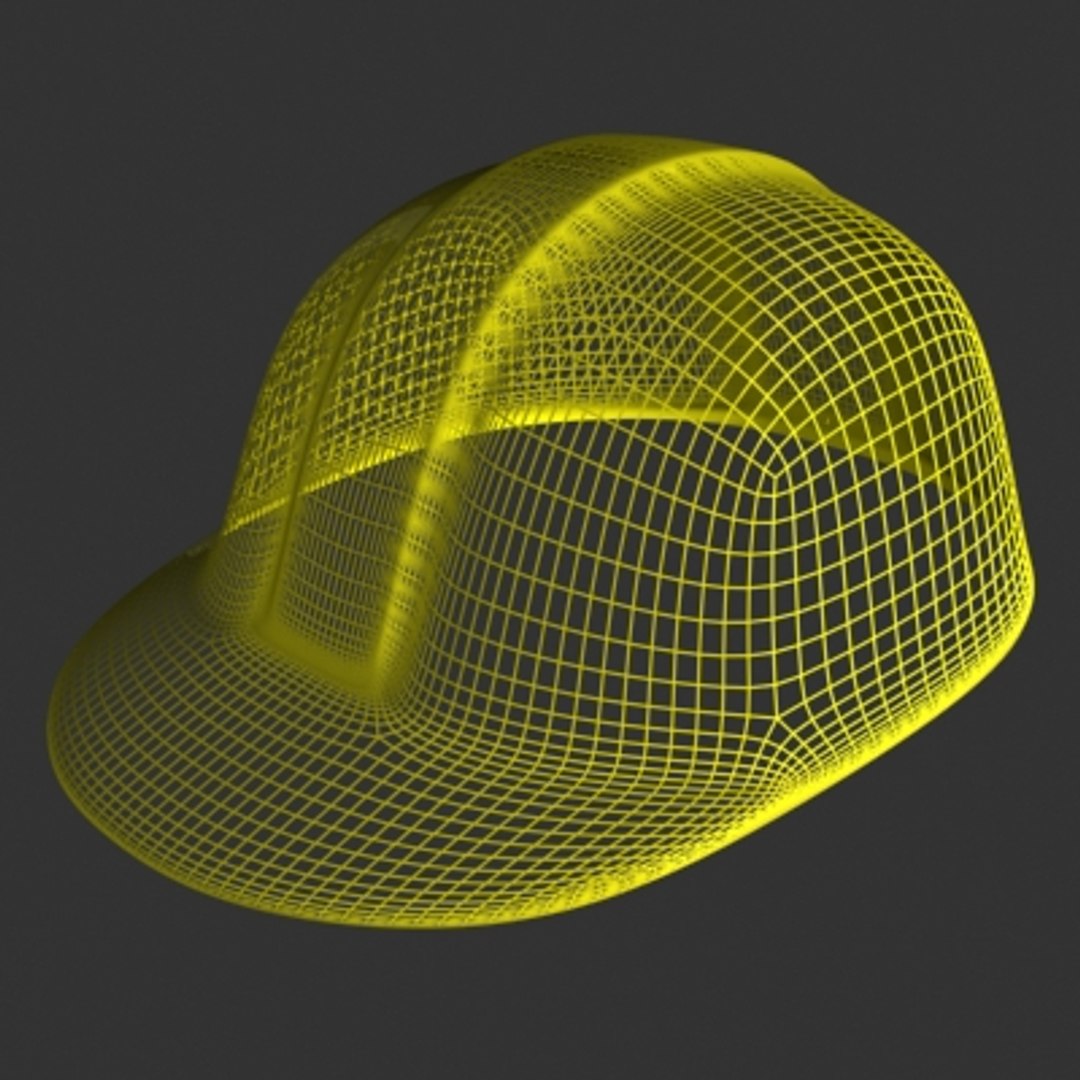 construction hard hat 3d model