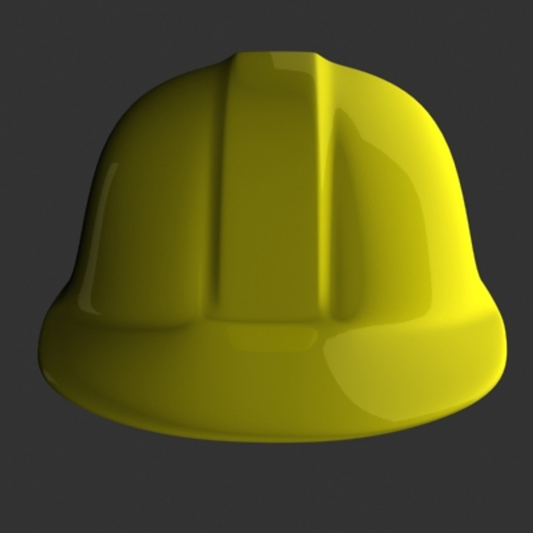 Construction Hard Hat 3d Model