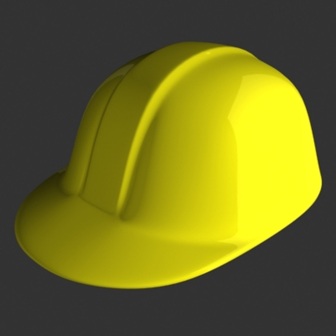 construction hard hat 3d model