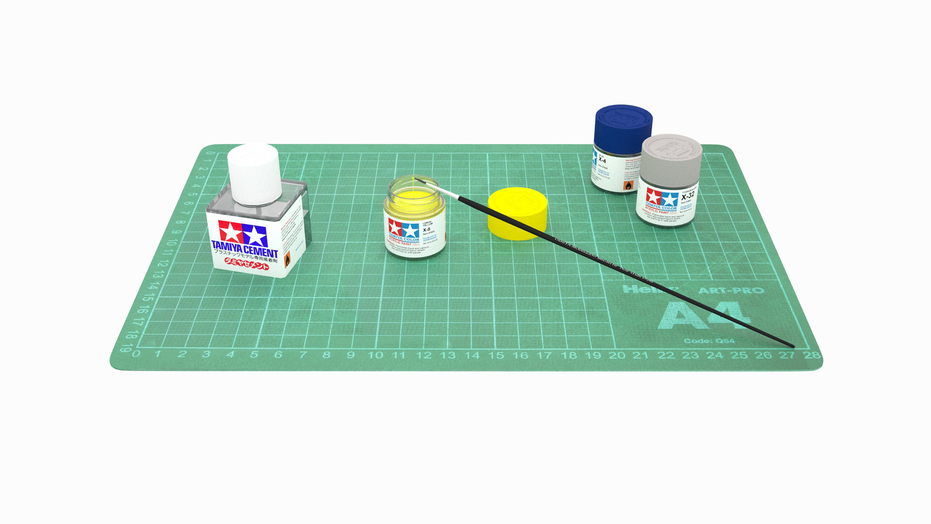 Tamiya Paints 3D Model - TurboSquid 2061239