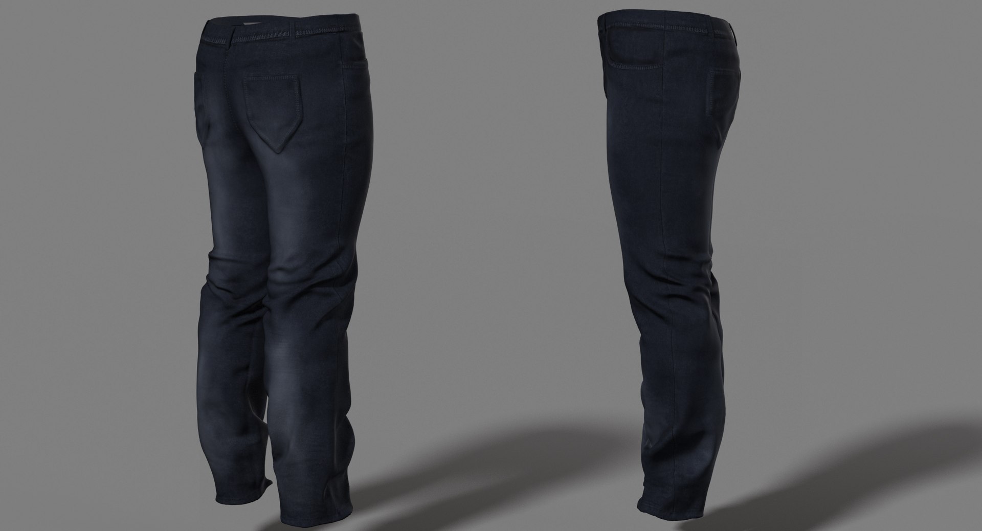 Realistic jeans 3D - TurboSquid 1167780