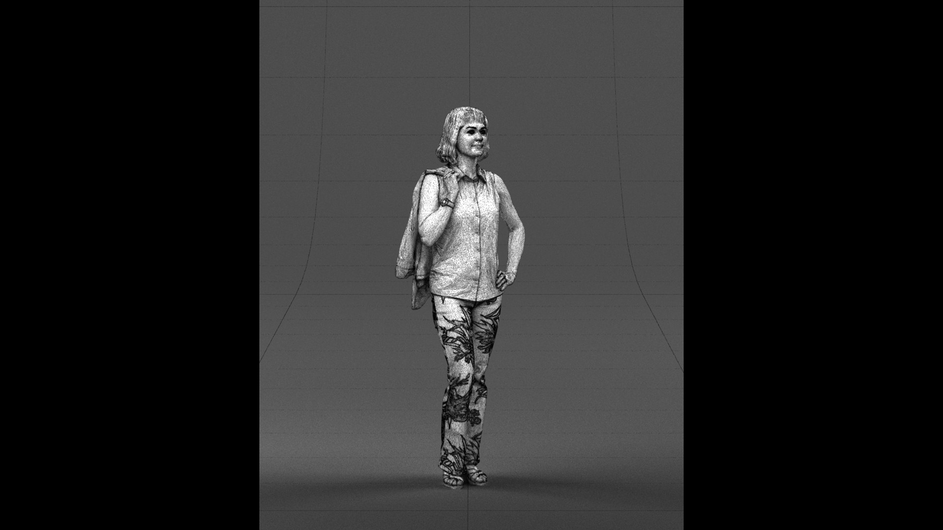Scanned Realistic Human Model - TurboSquid 1649418