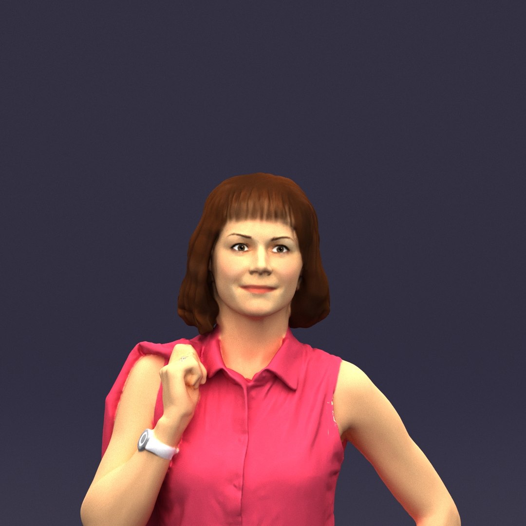 Scanned Realistic Human Model - TurboSquid 1649418