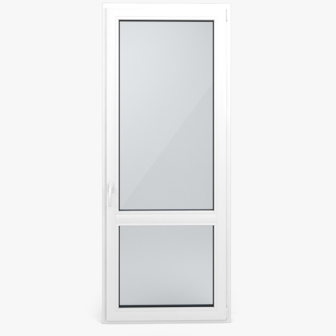 Modern Pvc Door 3d Model