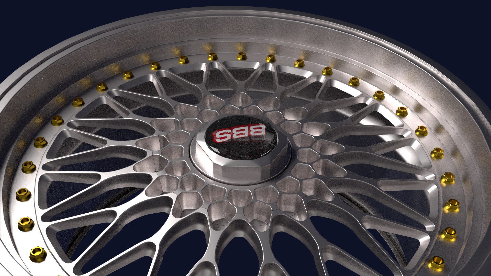 Bbs Rs Rim 3D Model - TurboSquid 1307508