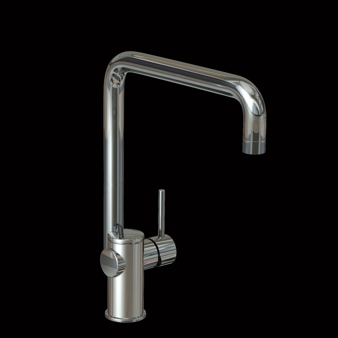 modern tap mixer 3d lwo