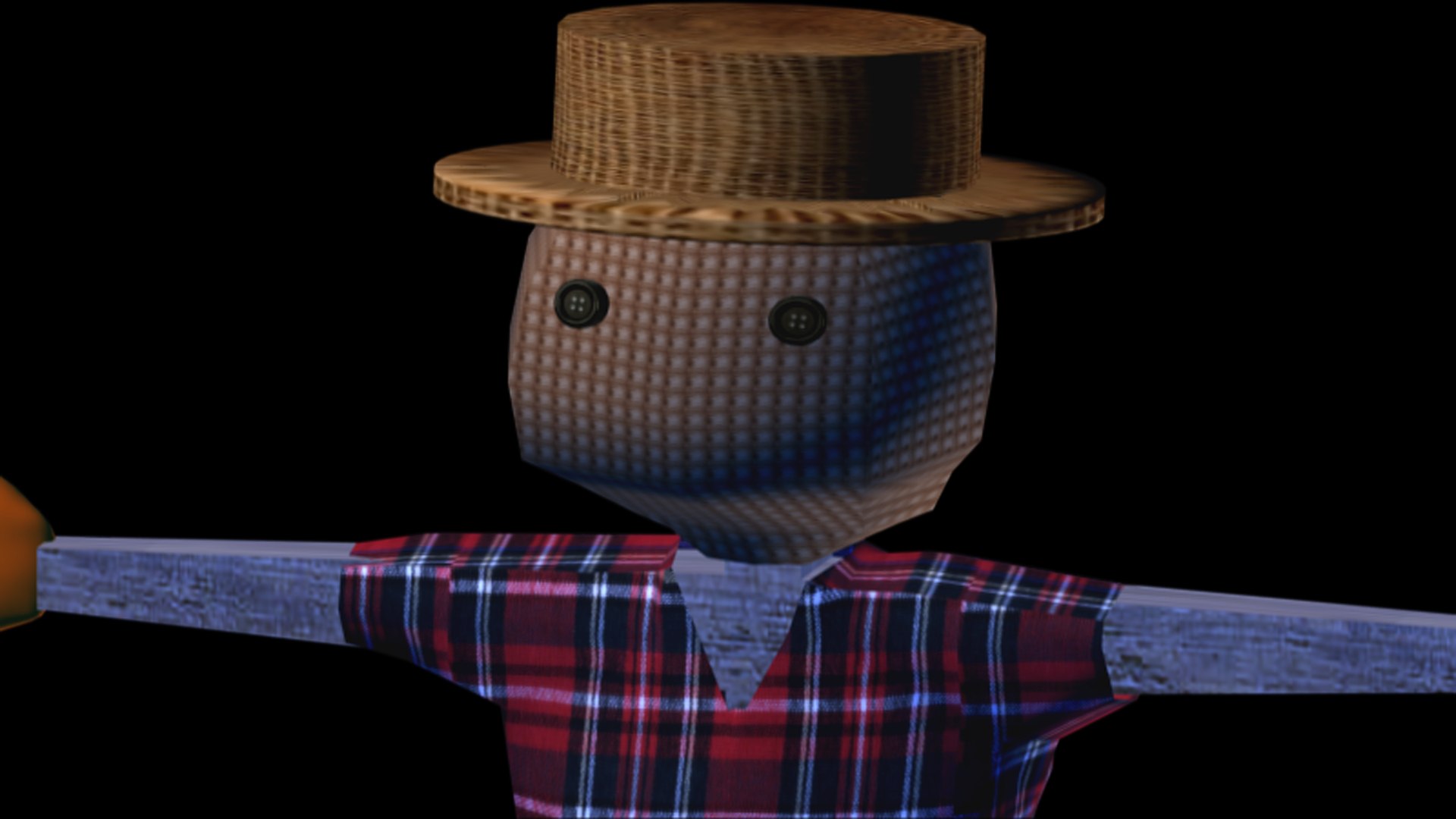 Basic Scare Crow Model - TurboSquid 1749717