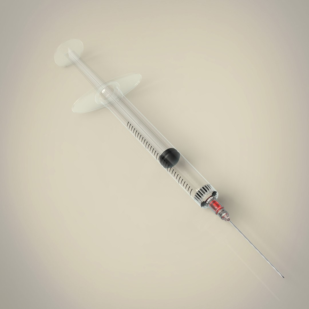 3D model syringe - TurboSquid 1710506