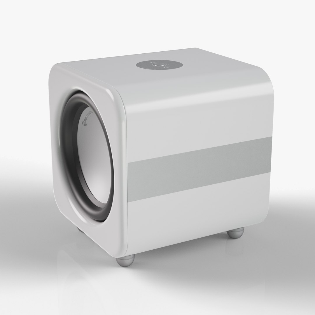 Monitor Audio Apex AW12 White 3D model - TurboSquid 2045550