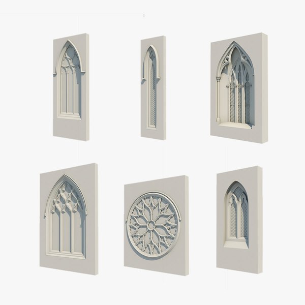 3d gothic architecture