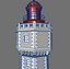 3d Model La Jument Lighthouse