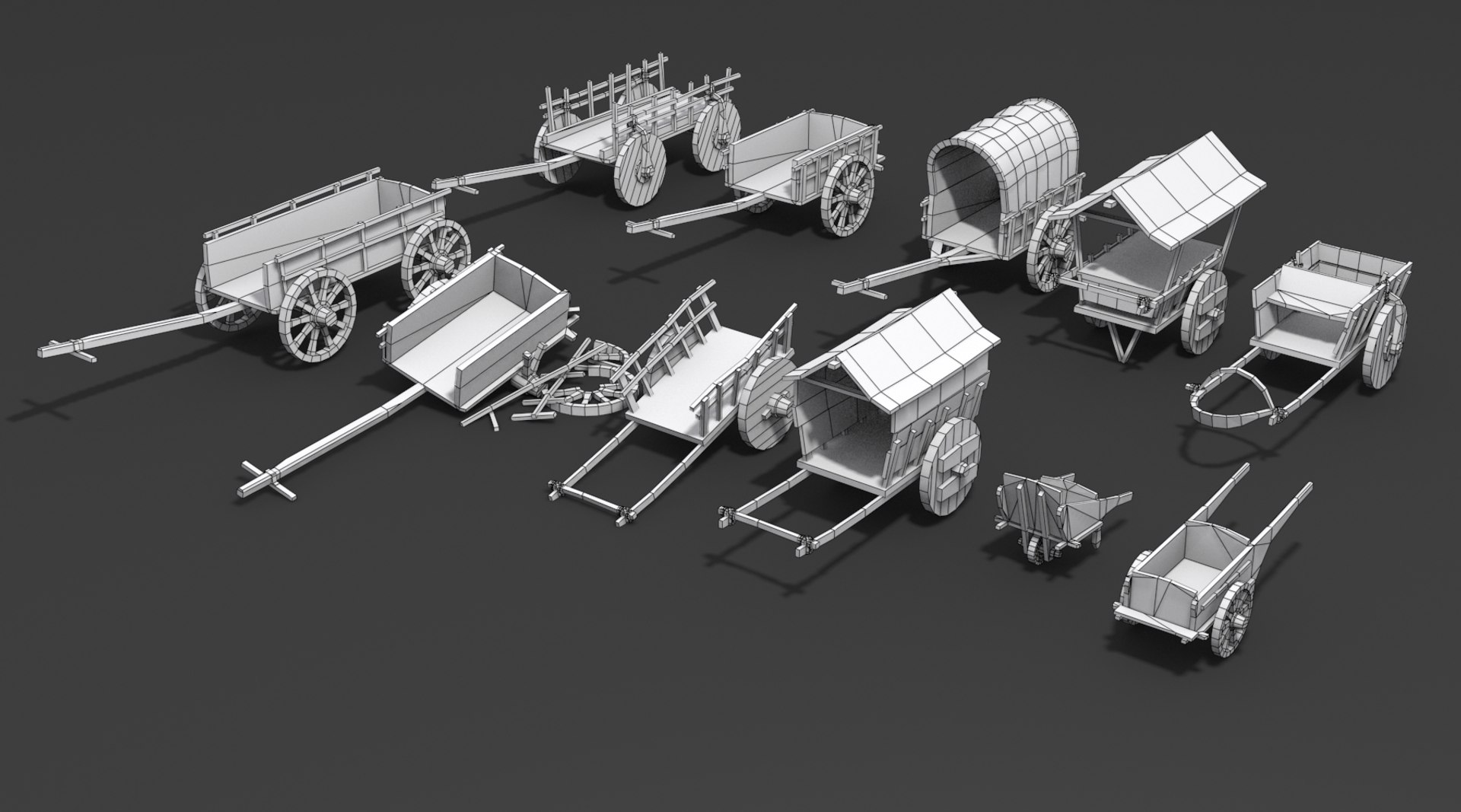 3D Model Chariot - TurboSquid 1195488