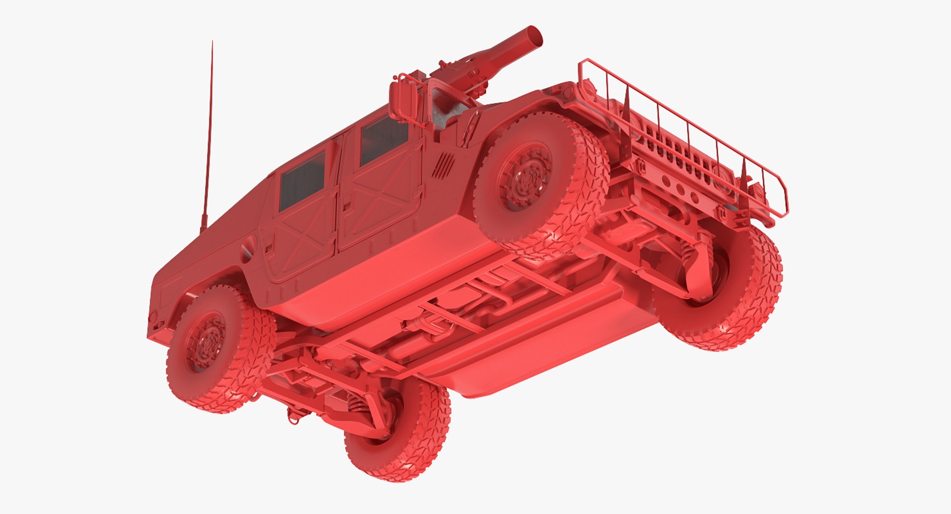 hmmwv tow missile carrier 3d max