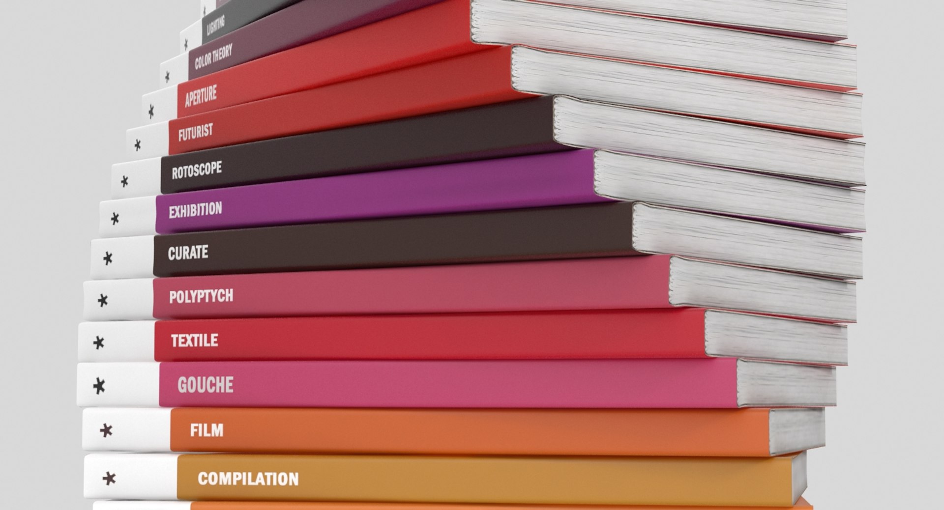 design-magazine-collection 3d model