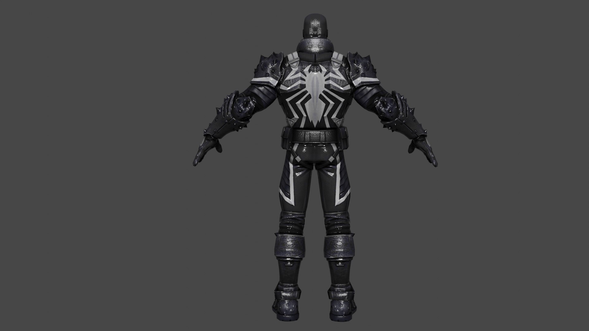 3D Flash Thompson Venom Model - TurboSquid 2439651