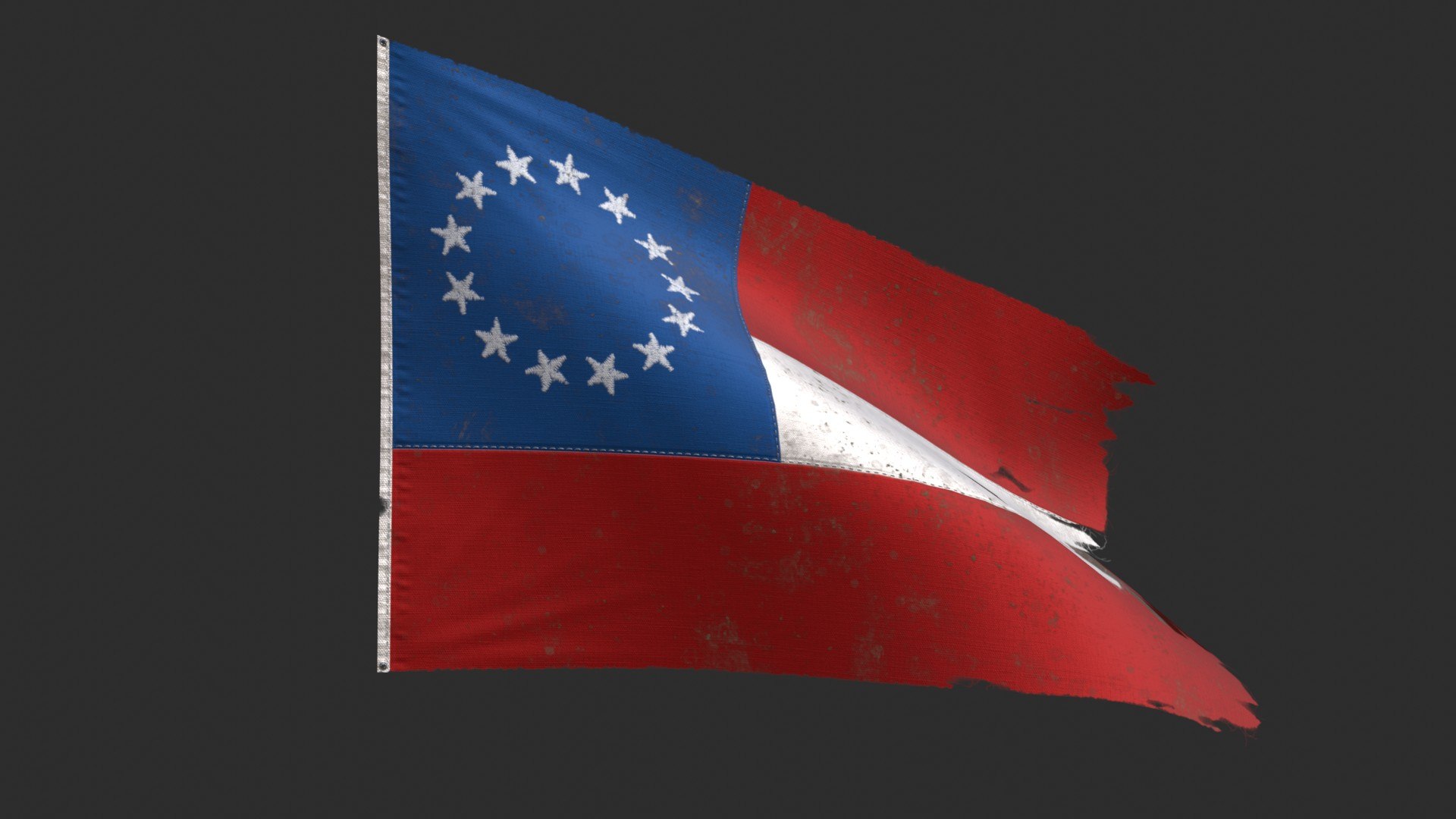 3D Model National Flag - TurboSquid 1475997